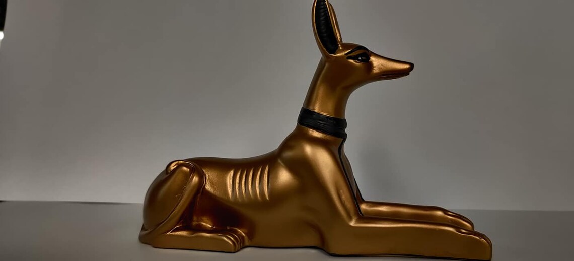 Unique Large Egyptian God Anubis Statue Made in Egypt - Etsy