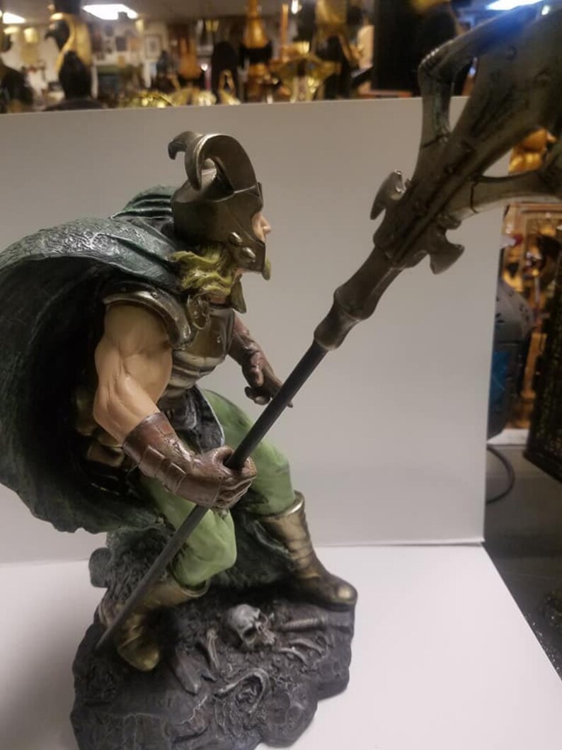 Unique Large Heavy Statue Loki Hand Crafted 14 '' H - Etsy