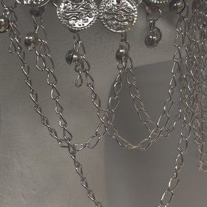 Egyptian Brass Silver Coin Face Veil Piece Made in Egypt - Etsy