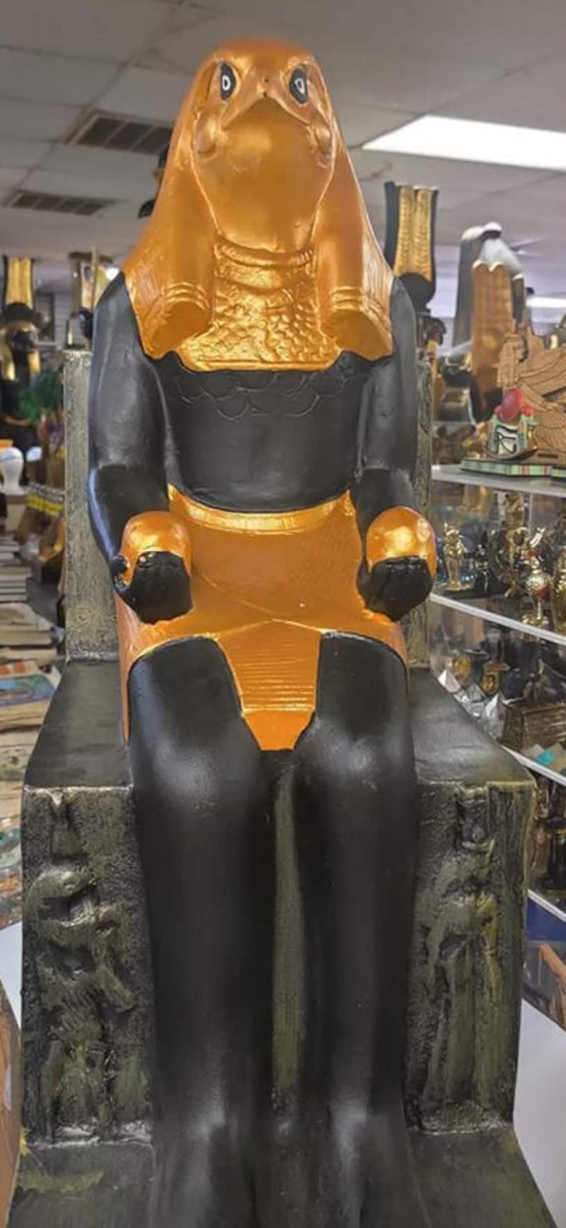 Unique Large Egyptian God Ra the Sun God Statue Made in Egypt - Etsy