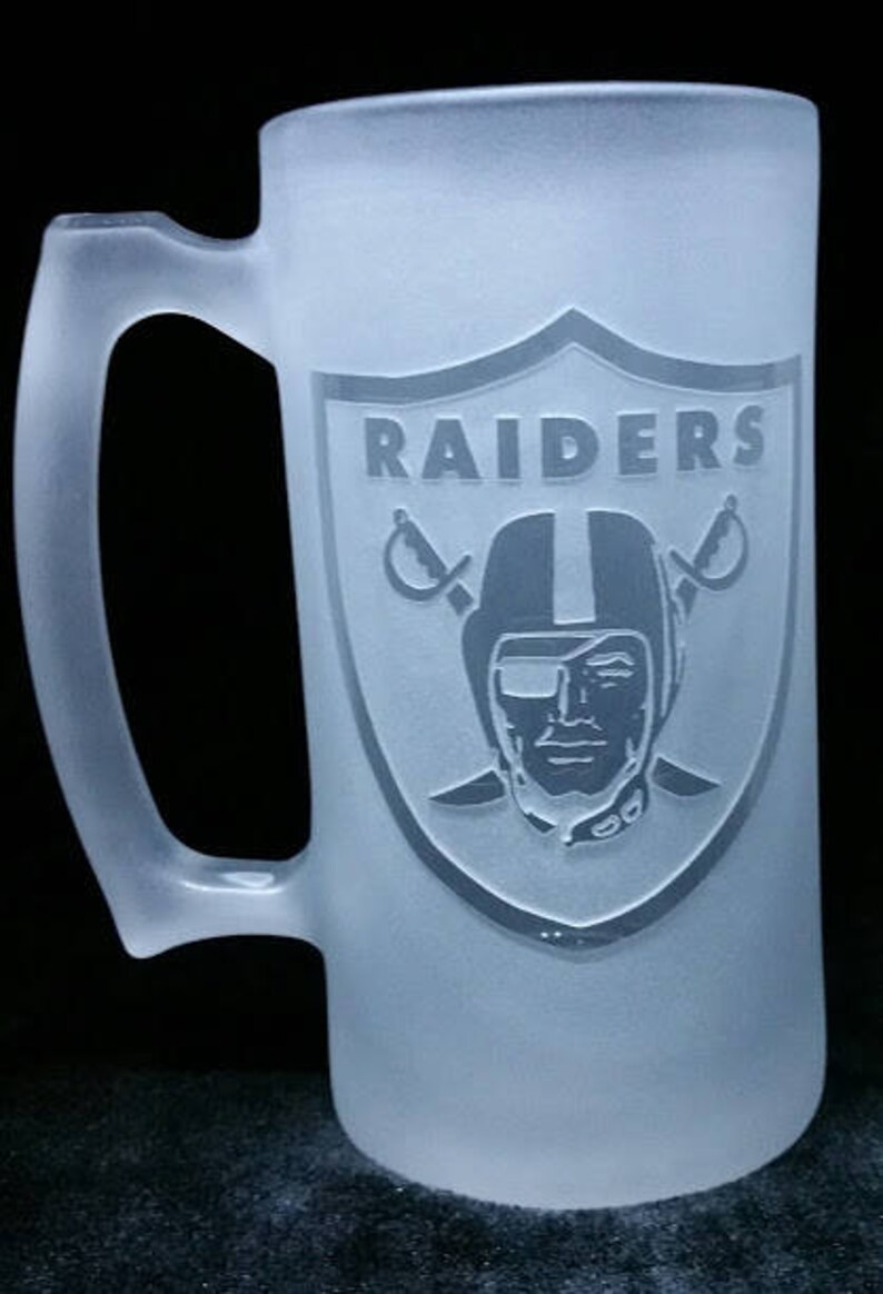 Raiders Beer Mug - Etsy