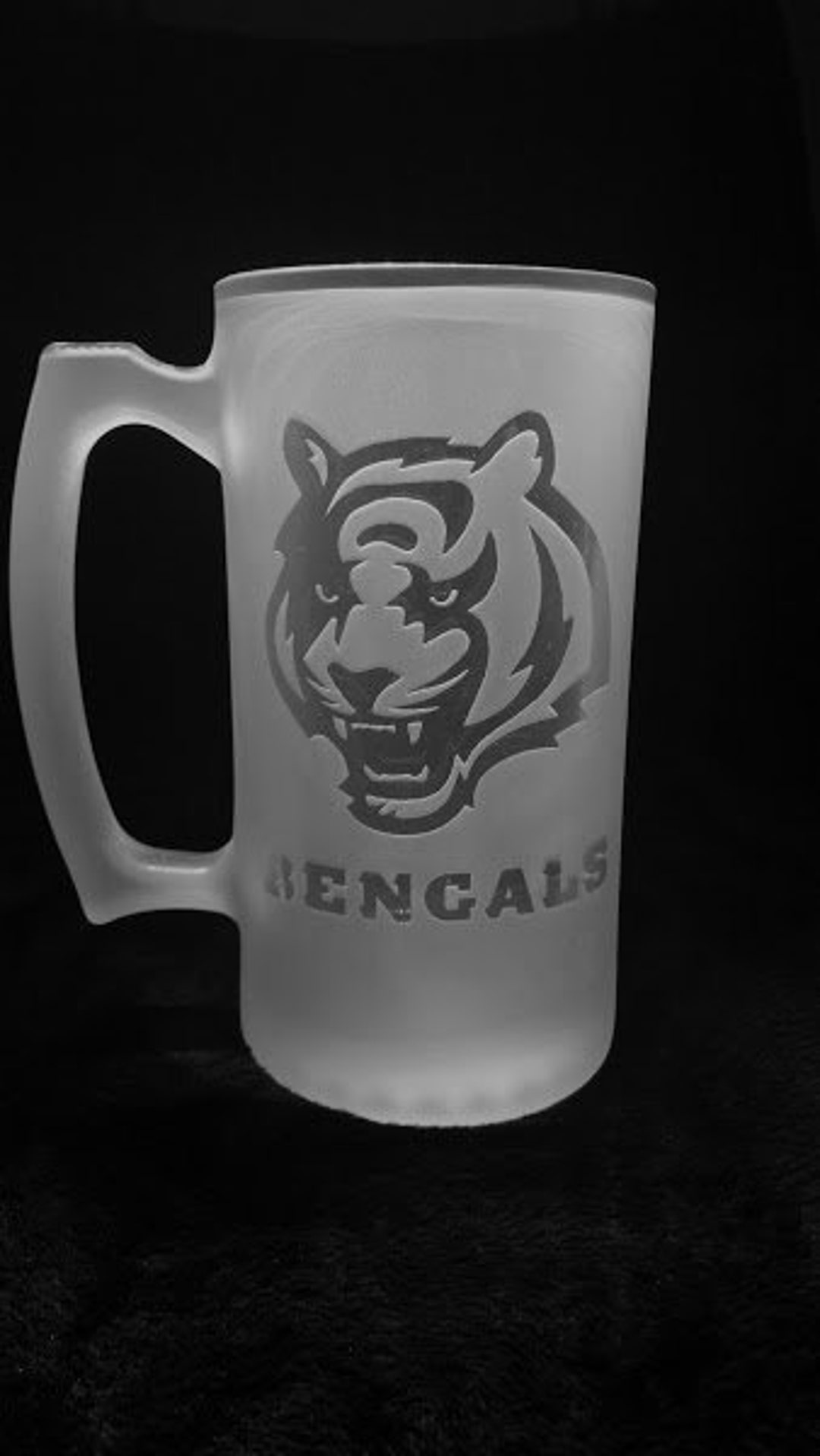 Cincinnati Bengals Engraved Frosted Beer Mug (26 Oz) - Etsy