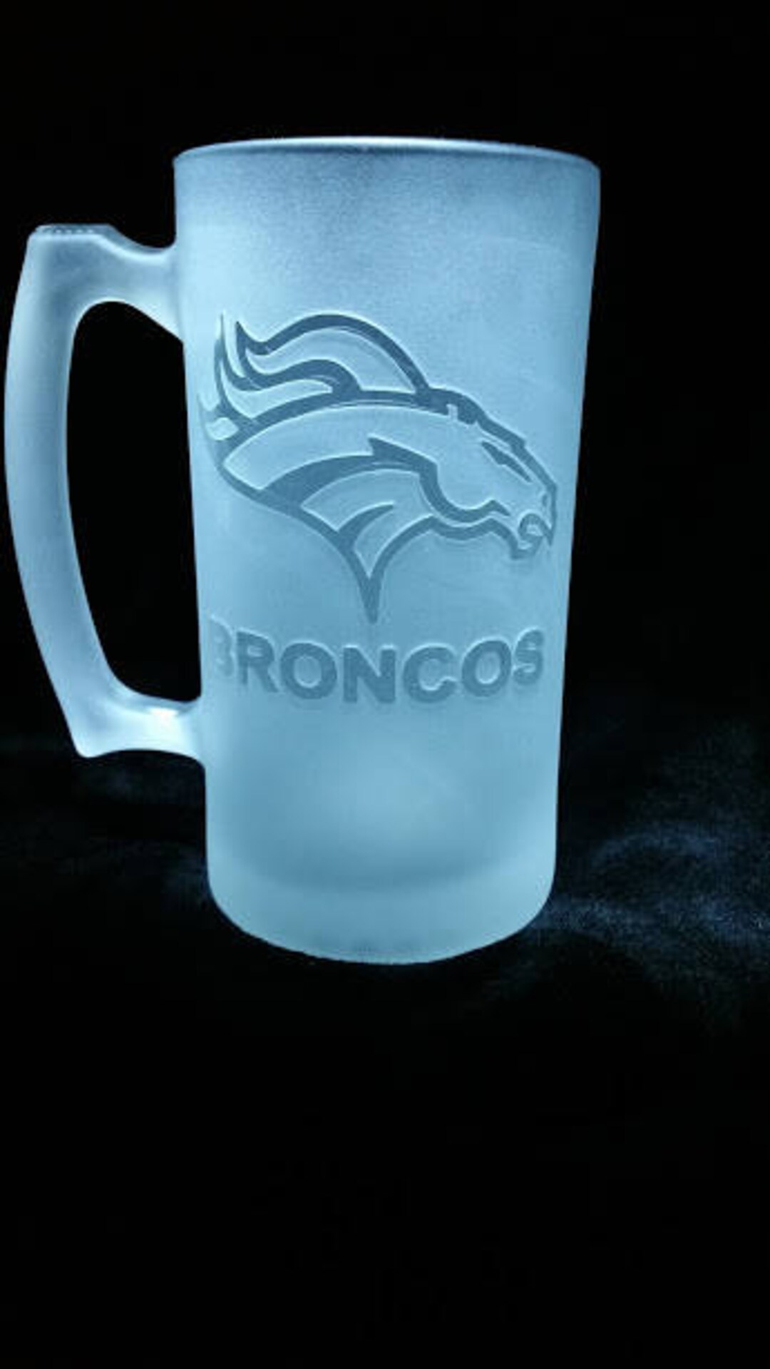 Broncos Beer Mug - Etsy