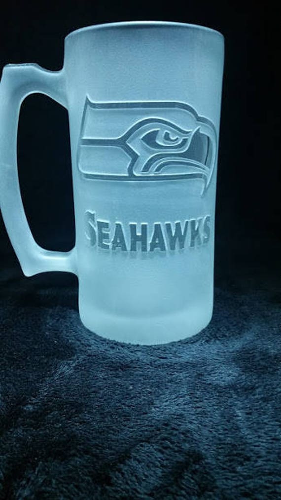 Seattle Seahawks Beer Mugs | Etsy