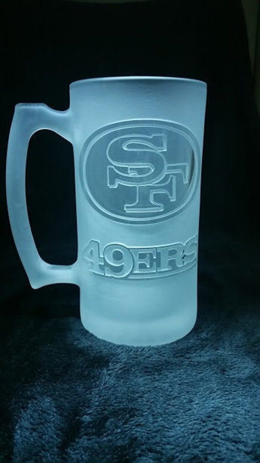 San Francisco 49ers Beer Mug - Etsy