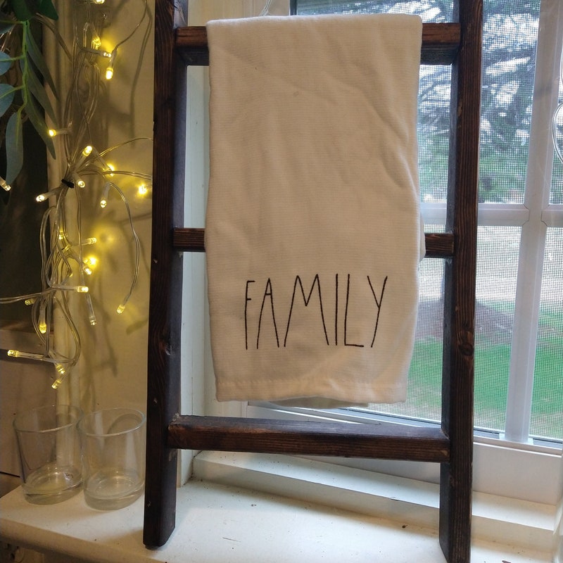 Dish Towel Ladder - Etsy