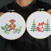 Mini Monkey - Modern Kids Counted Cross Stitch Kit - Easy Beginner ...