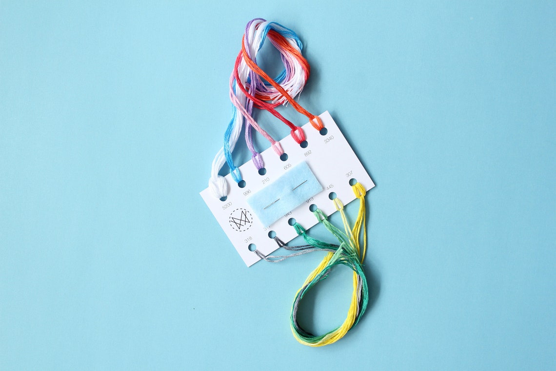 Thread Packet With Needle - Etsy