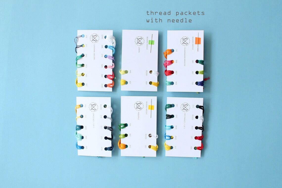 Thread Packet With Needle - Etsy