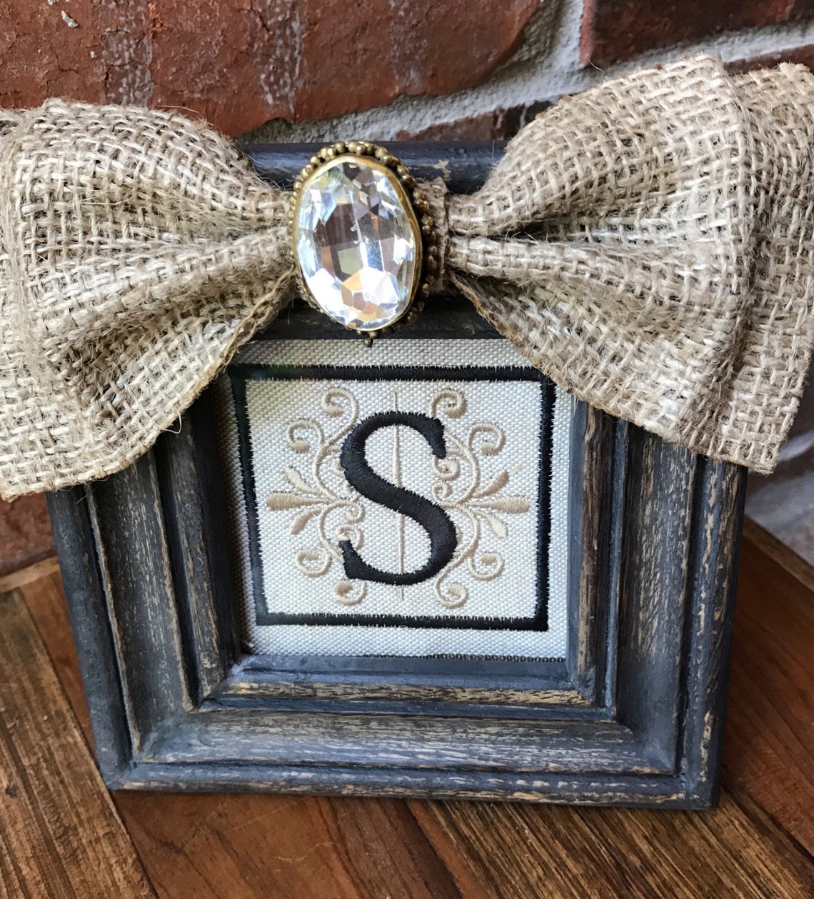 Monogrammed Gift Personalized Home Initial Frame - Etsy