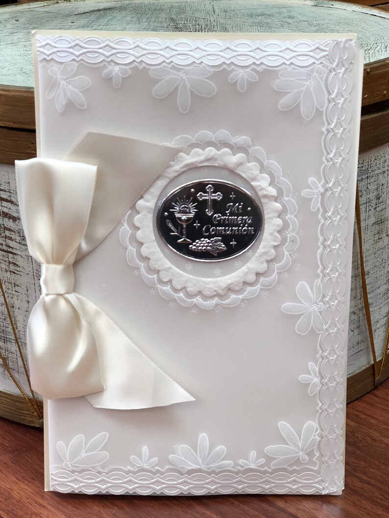First Communion Larger Guest Books 8.5x11approx. - Etsy Ireland