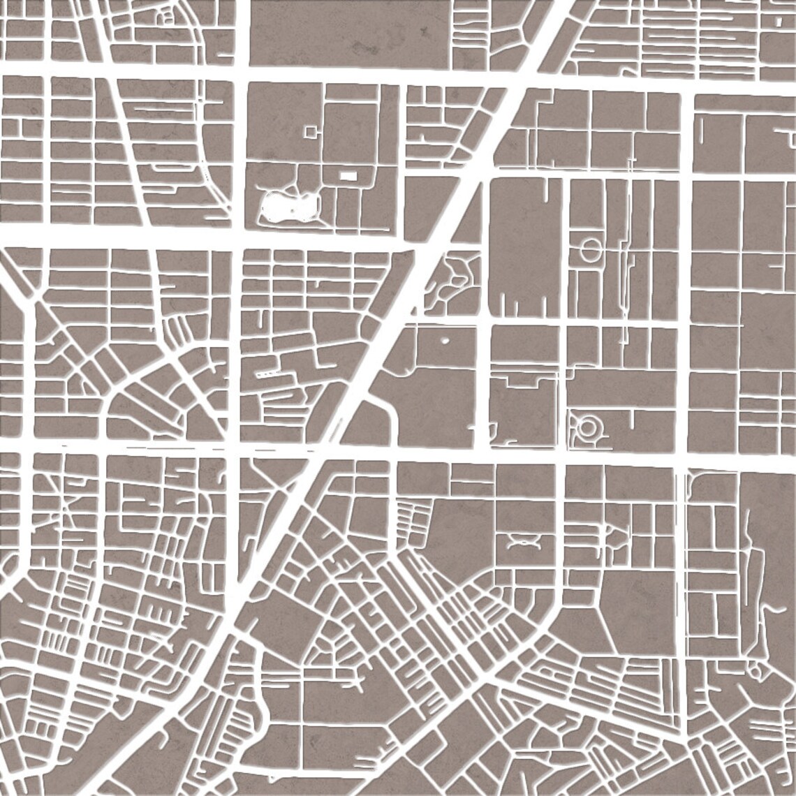 Taipei City Map City Street Map of Taipei City Taiwan Art - Etsy