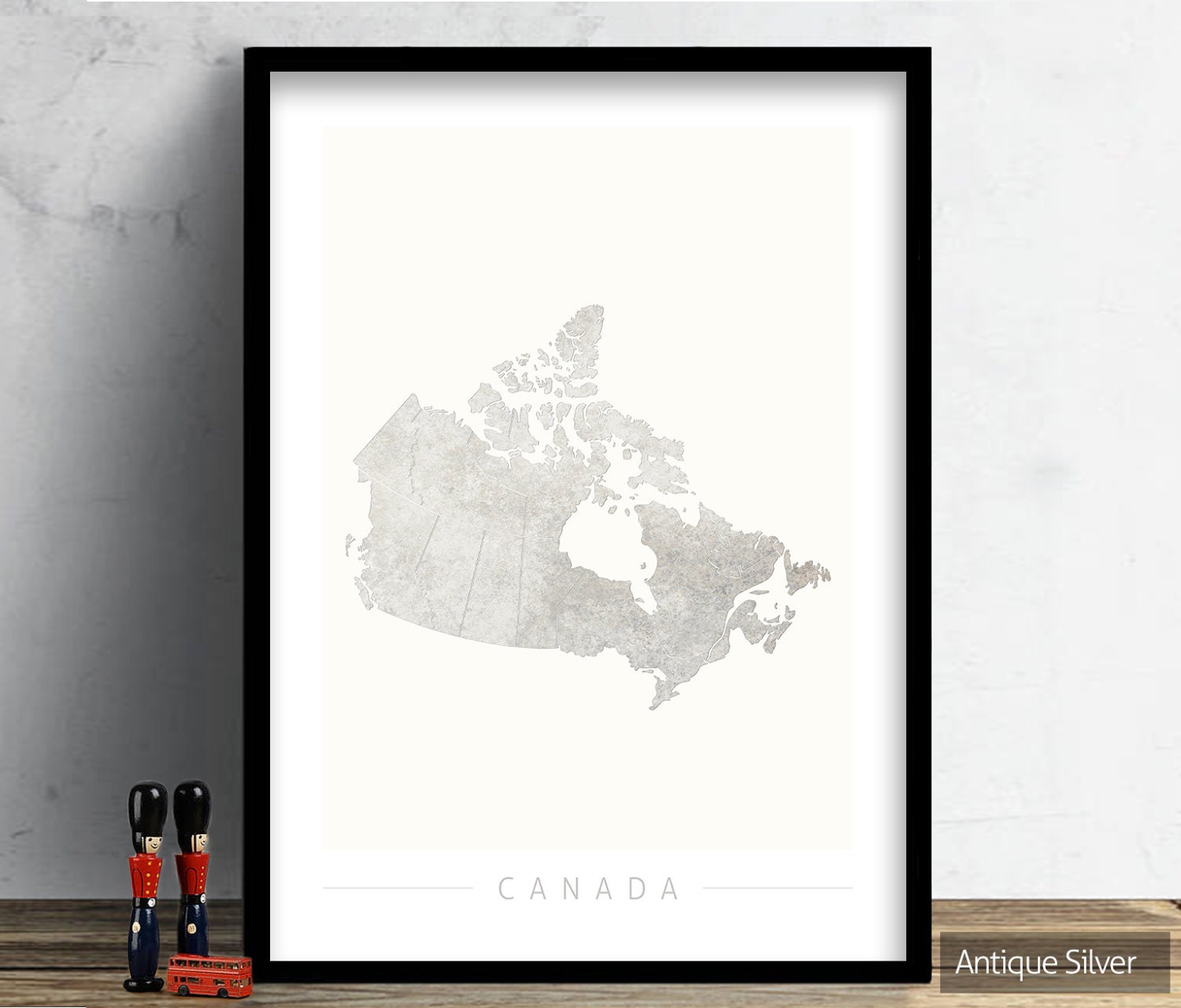 Canada Map Country Map of Canada Art Print Watercolor - Etsy