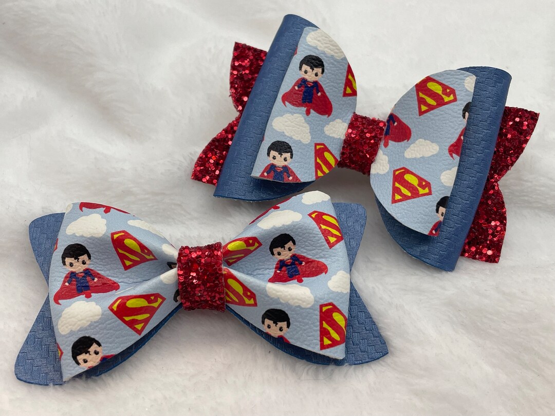 Superman Bows - Etsy