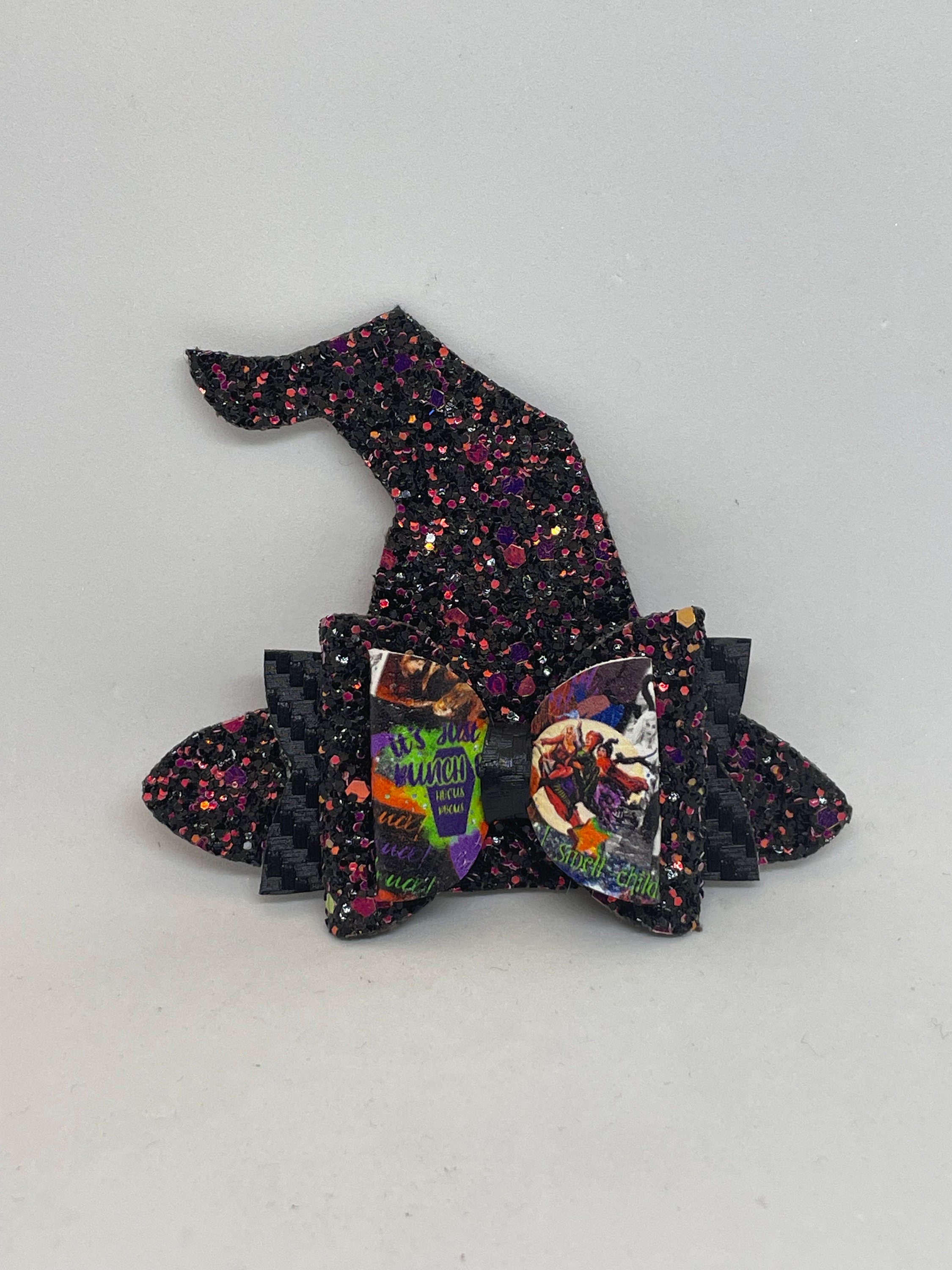 Hocus Pocus Witch Hat Bow - Etsy