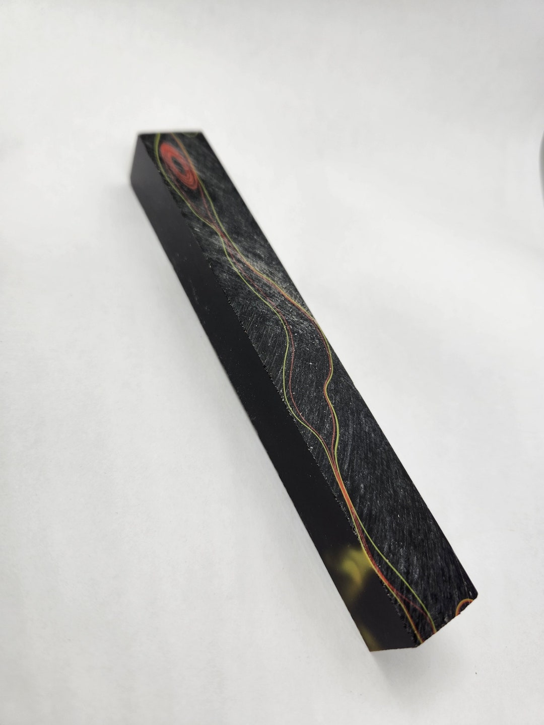 Acrylic Acetate Pen Blank in Black, 3/4 X 3/4 X 5. - Etsy