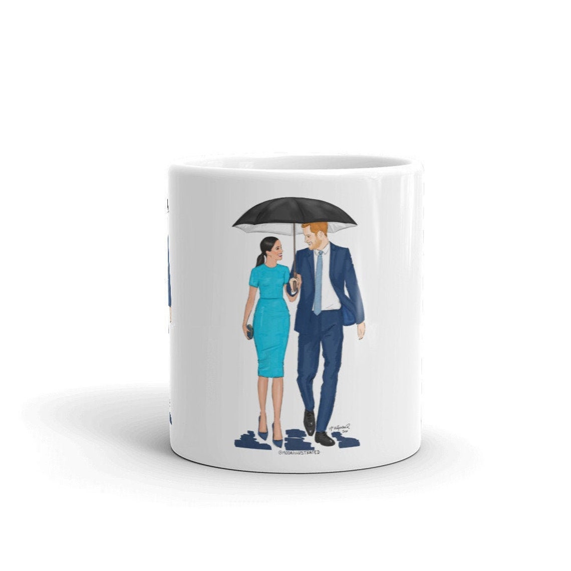 Meghan Markle and Prince Harry Coffee Mug Duke and Duchess of - Etsy
