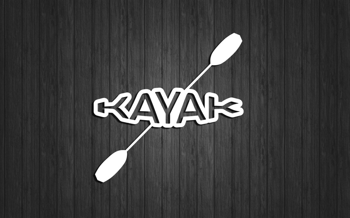 KAYAK Sticker - Etsy