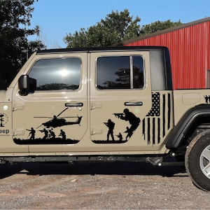 Military Tribute Graphics Kit - Fits 2020+jeep Gladiator - Etsy