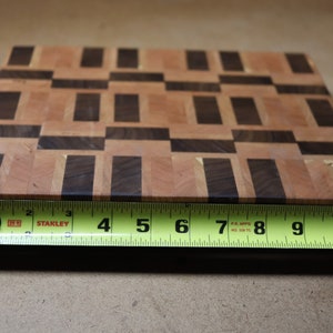 Walnut, Maple, & Cherry END GRAIN Cutting Board - Etsy