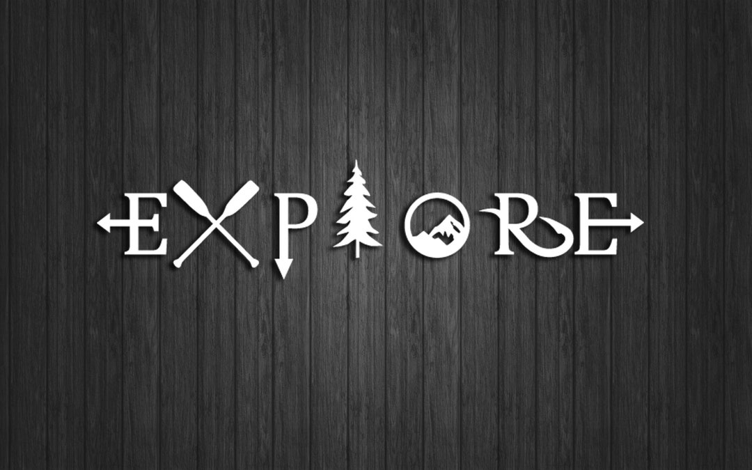 Explore Vinyl Decal - Etsy