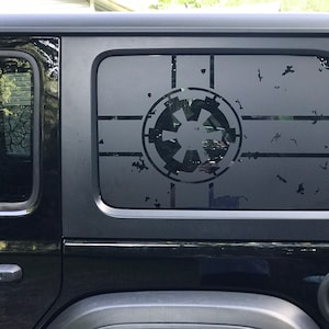 Empire Battle Worn Flag - Fits Jeep Wrangler JLU, JKU, or TJ Hardtop ...