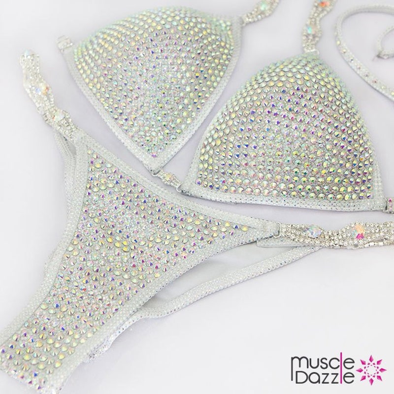 Rhinestone Bikini - Etsy