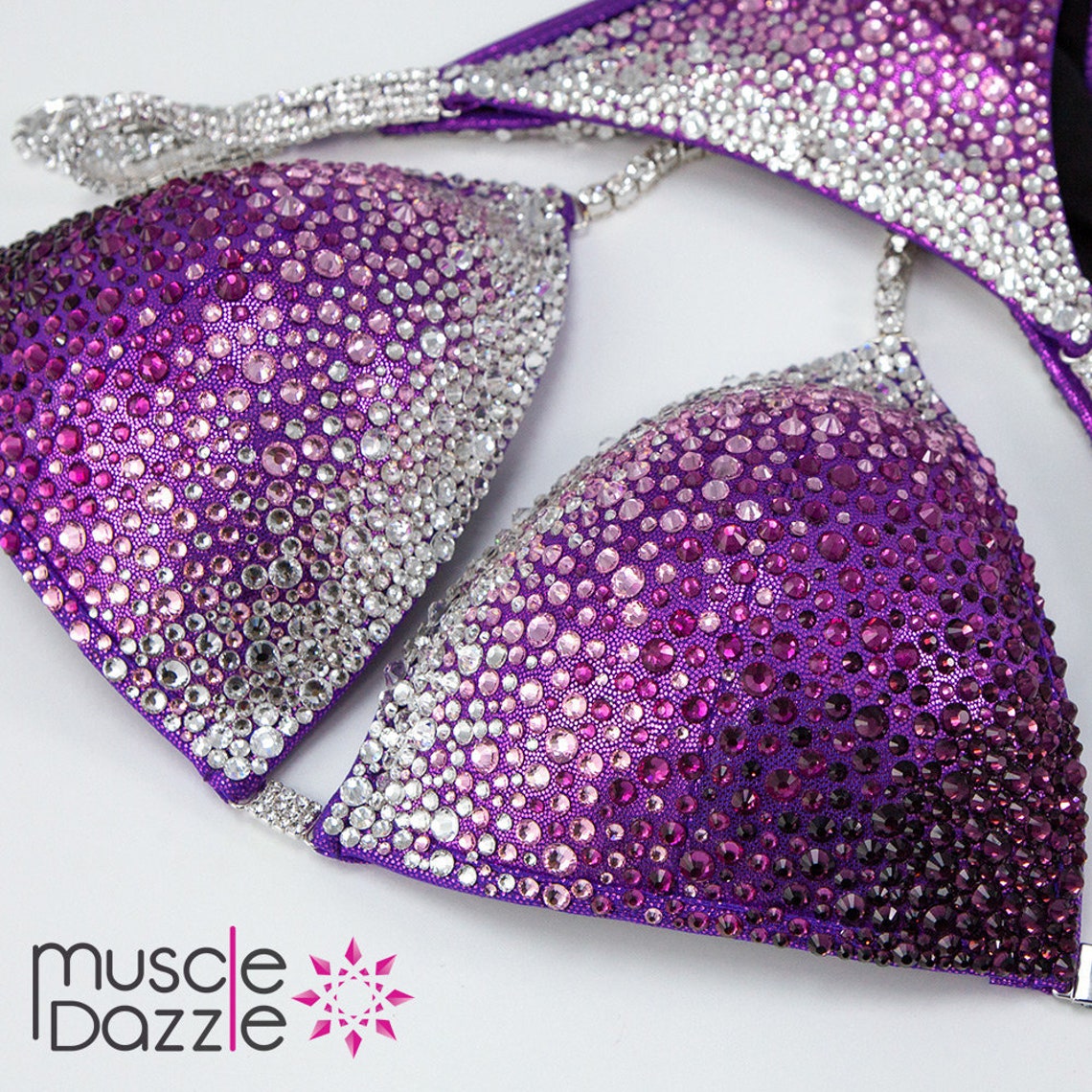 Purple Ombre Competition Bikini CB501 - Etsy