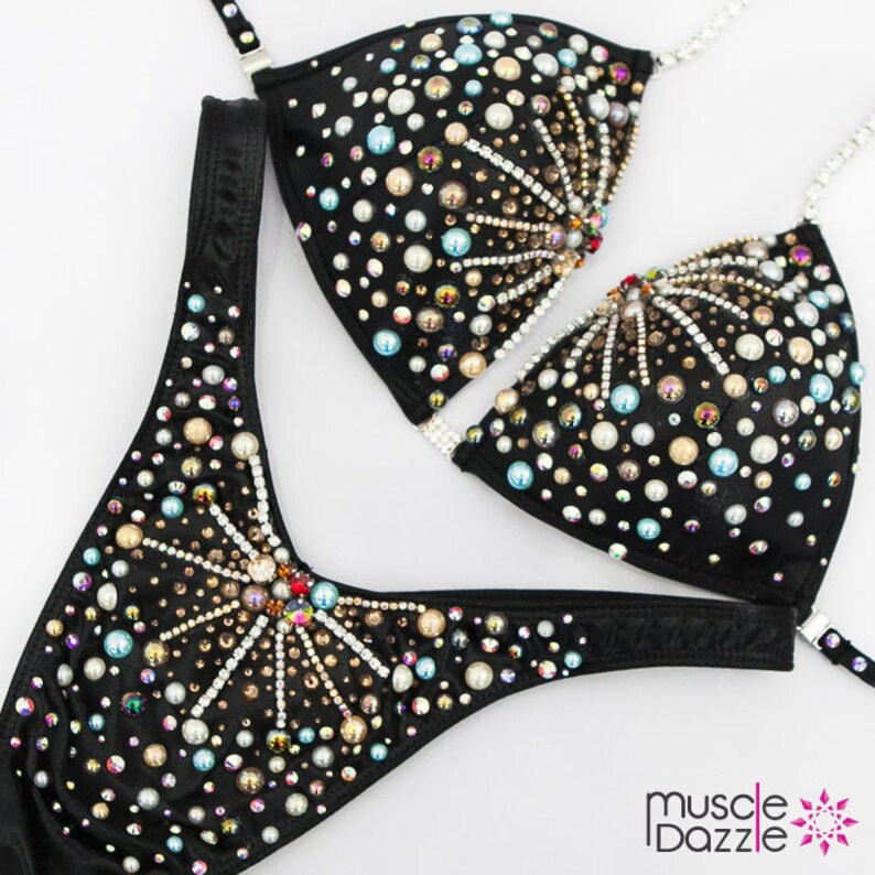 Black Figure Competition Suit FS491 | Etsy