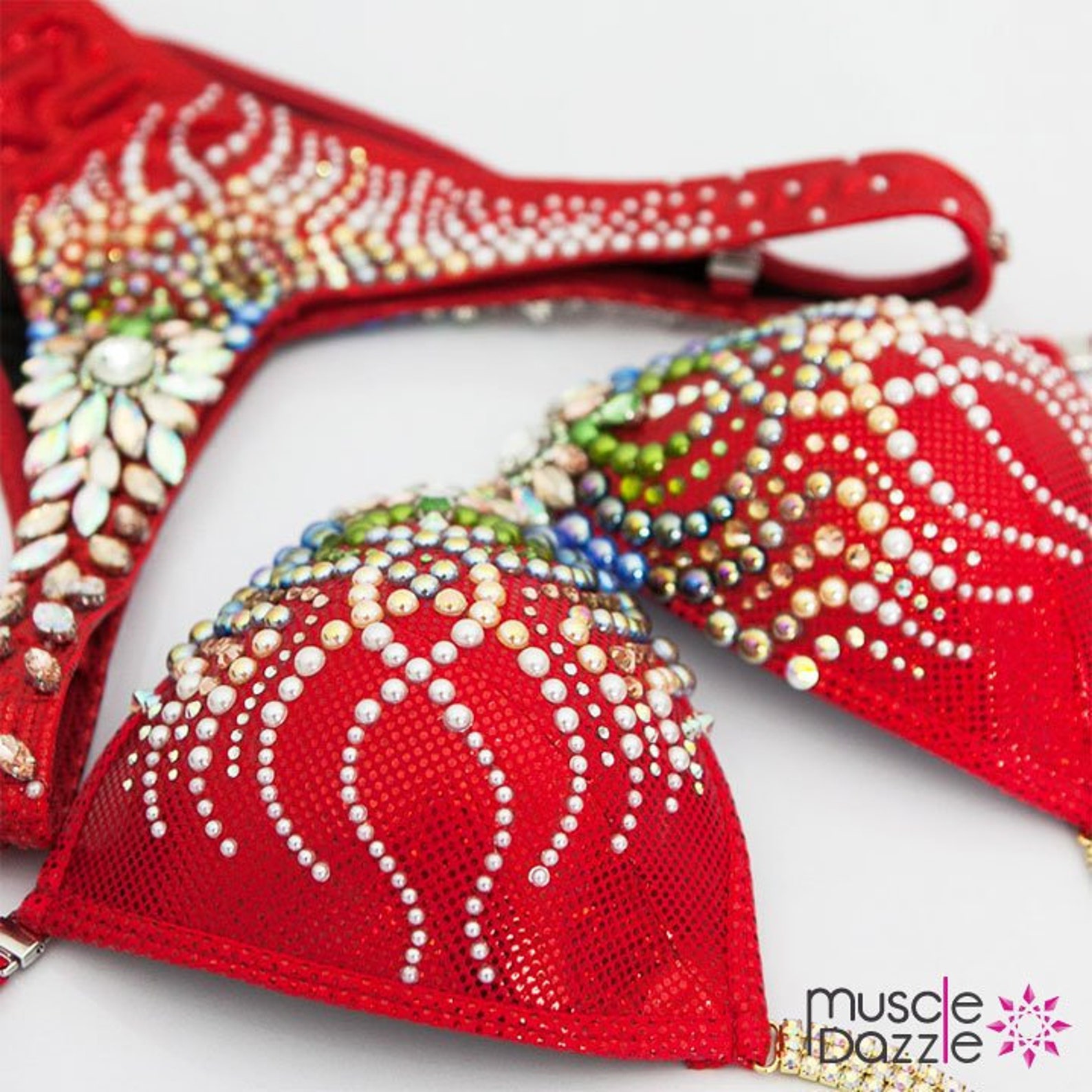 Chili Red Figure Suit FS498 - Etsy