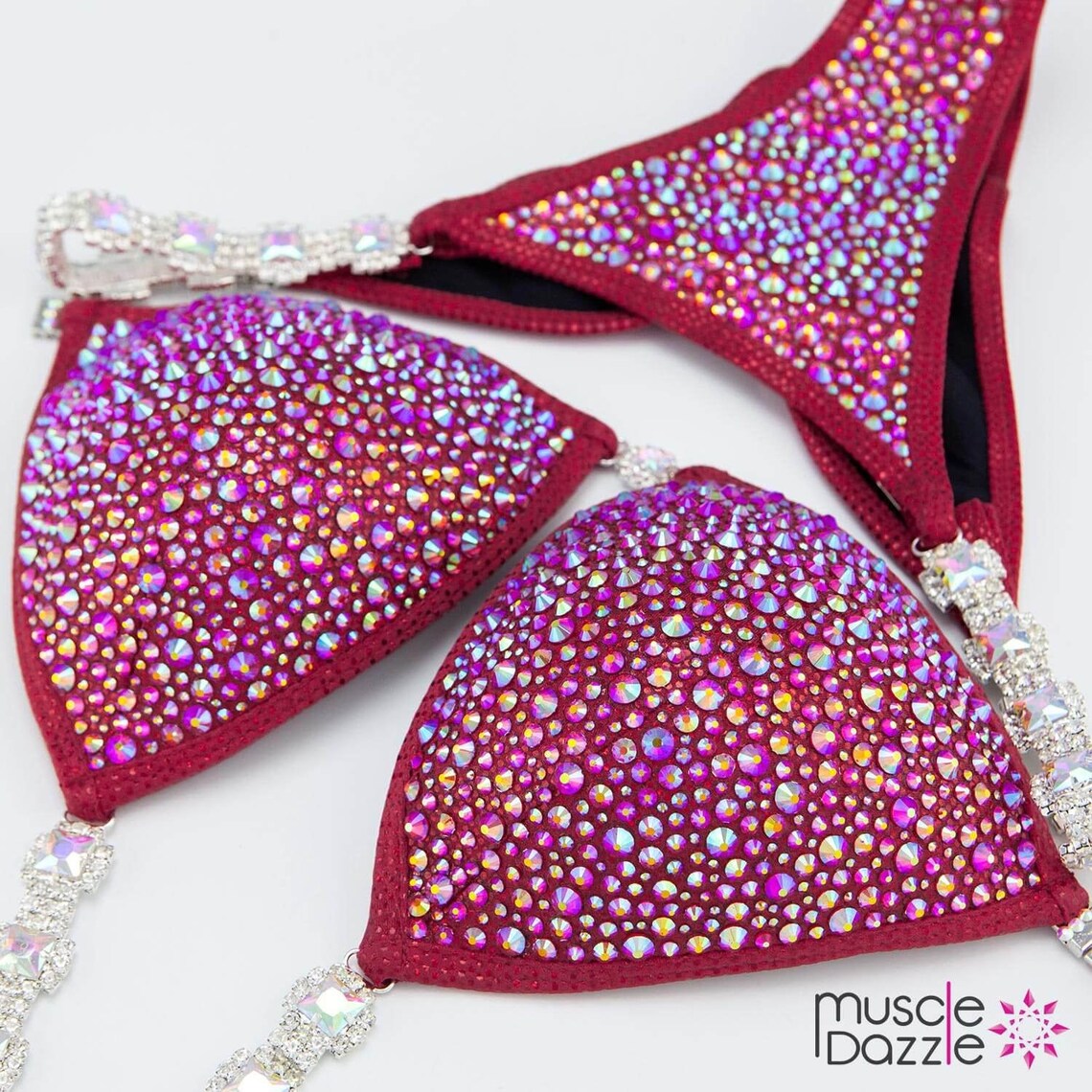 Ruby Red Competition Bikini CB389 - Etsy Canada