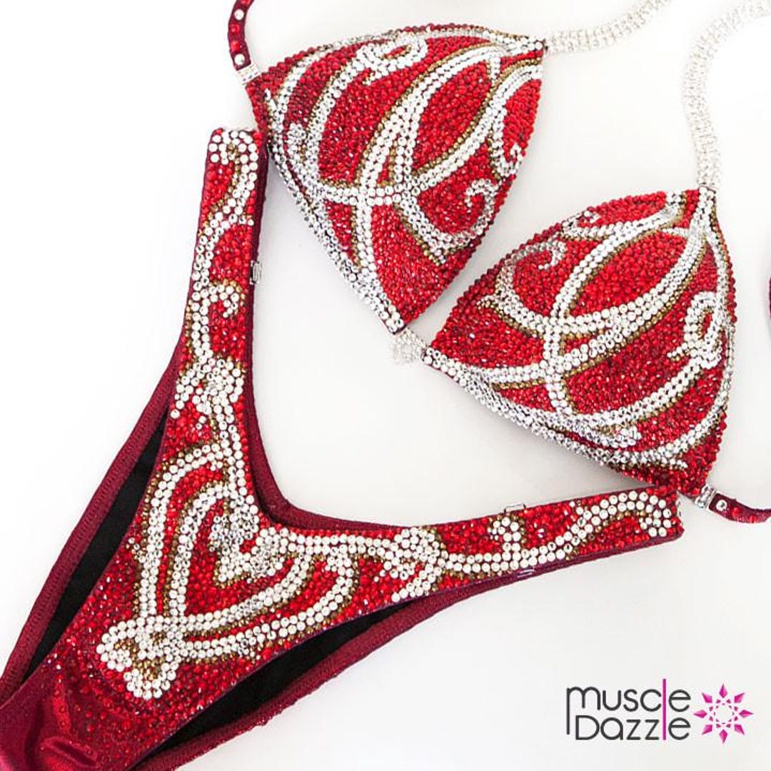 Red Figure Competition Suit (FS190) - Etsy