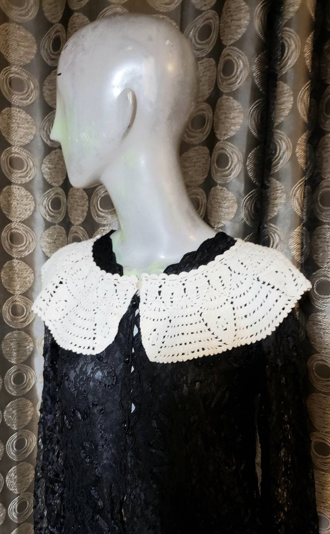 Crochet Collar Victorian Edwardian Neck Decor - Etsy