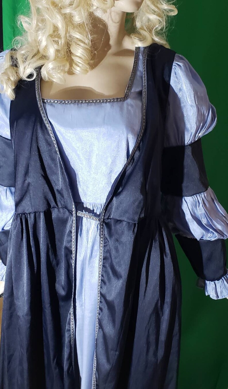 Plus Size Medieval Costume Renaissance Dress 2 Piece Queen - Etsy