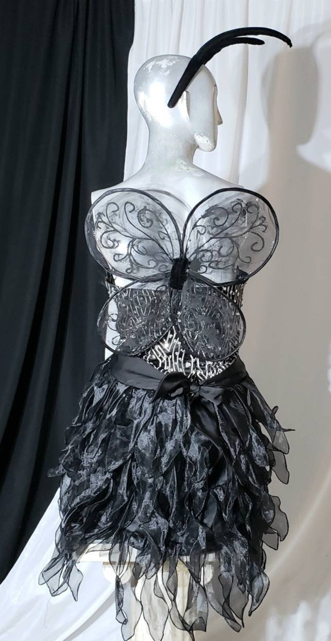 Earthy Spirit , Woodland Queen Ant , Black Butterfly Costume , Bug ...