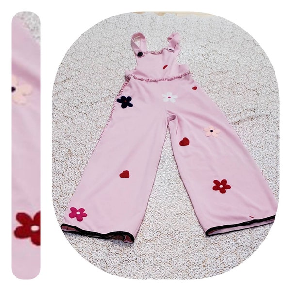 Pink Overalls - Etsy