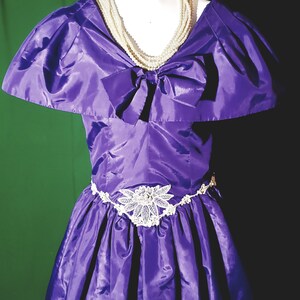 Purple 60s Ball Dress - Etsy