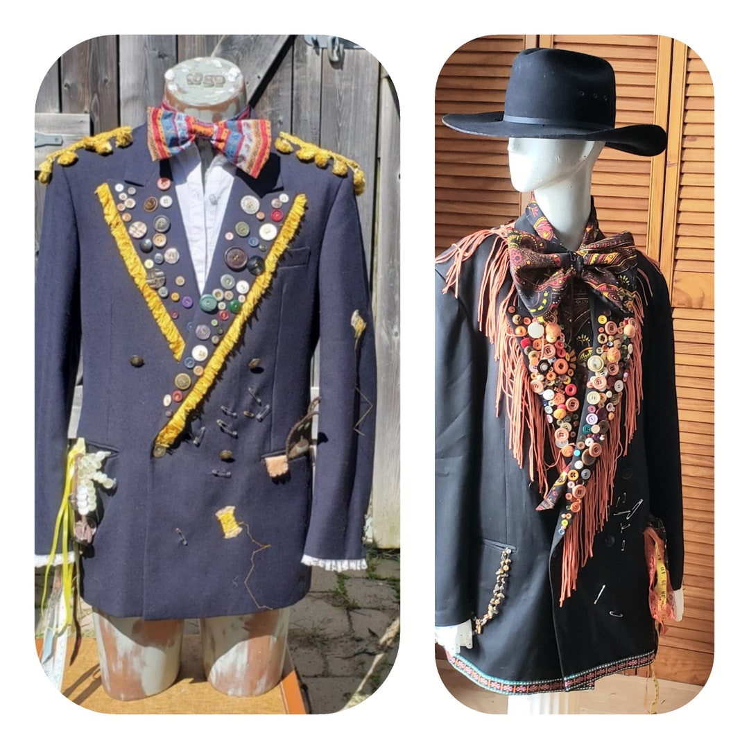 Mad Hatter Jacket Alice in Wonderland Costume - Etsy