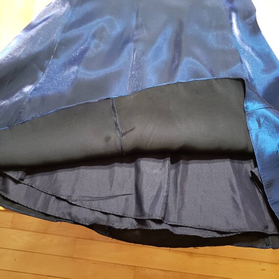 Royal Blue Light Reflection Prom Dress ,Open Back Gow… - Gem