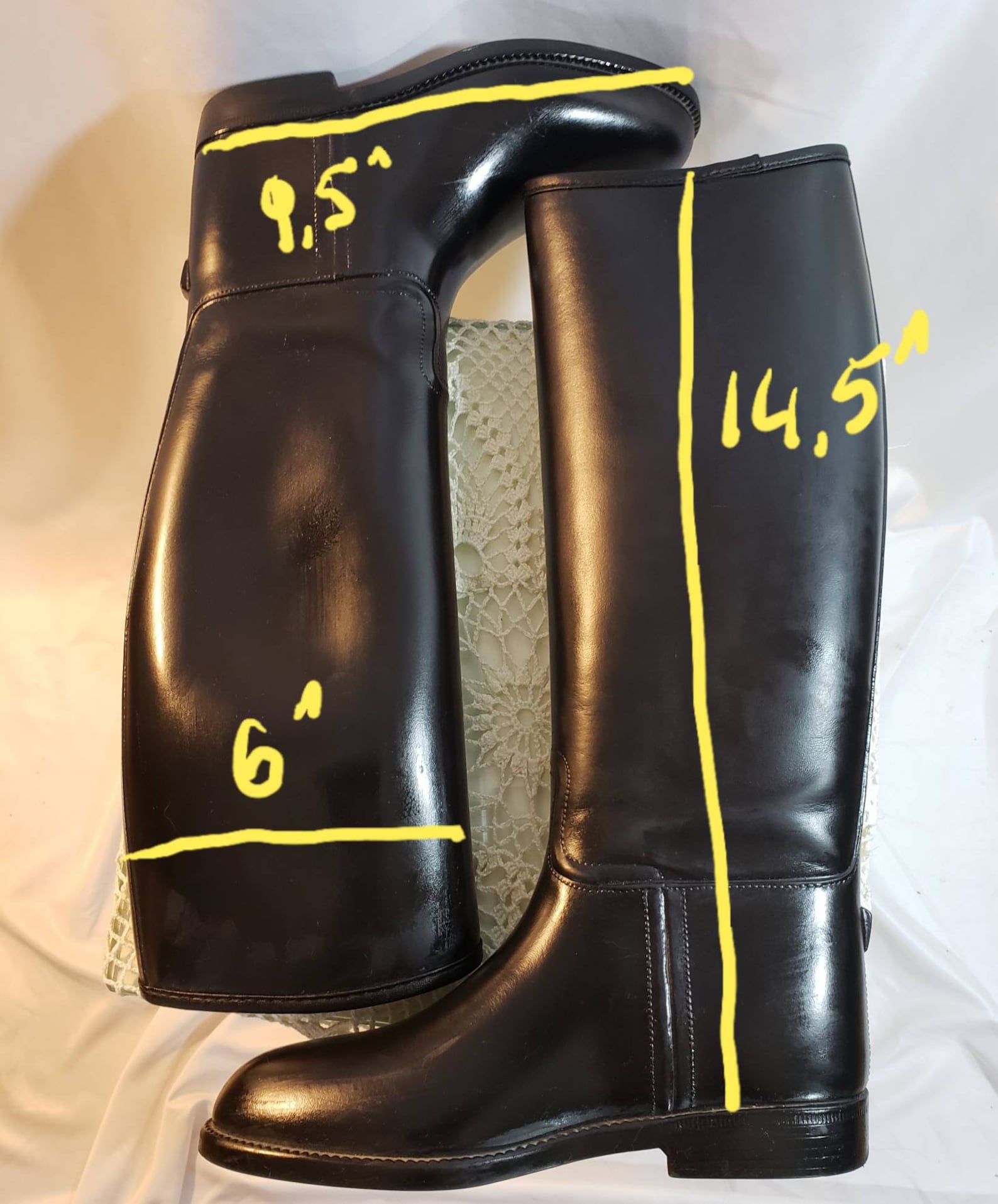Tall Rubber Riding Boots/Equestrian Wear | Etsy