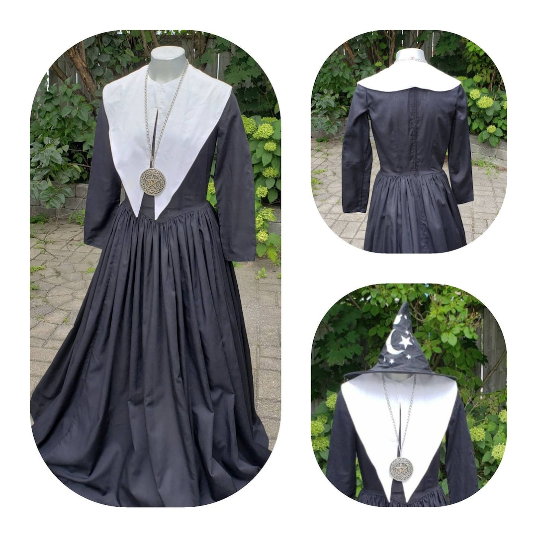 Medieval Witch Costume Halloween Cosplay Gown Size XS - Etsy