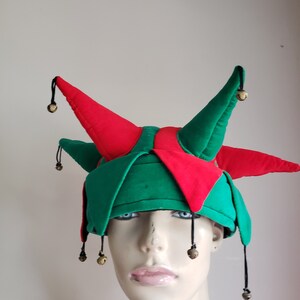 Vintage Elf Jester Santa's Helper Hat - Etsy