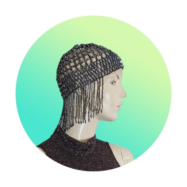 Beaded Headpiece - Etsy