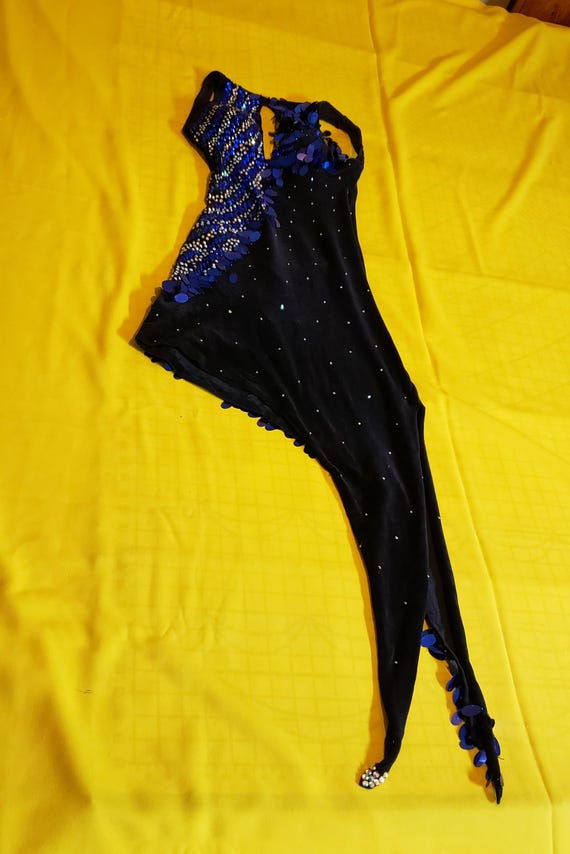 Ocean Wave Fairy Costume , Vintage Dance Dress - Gem