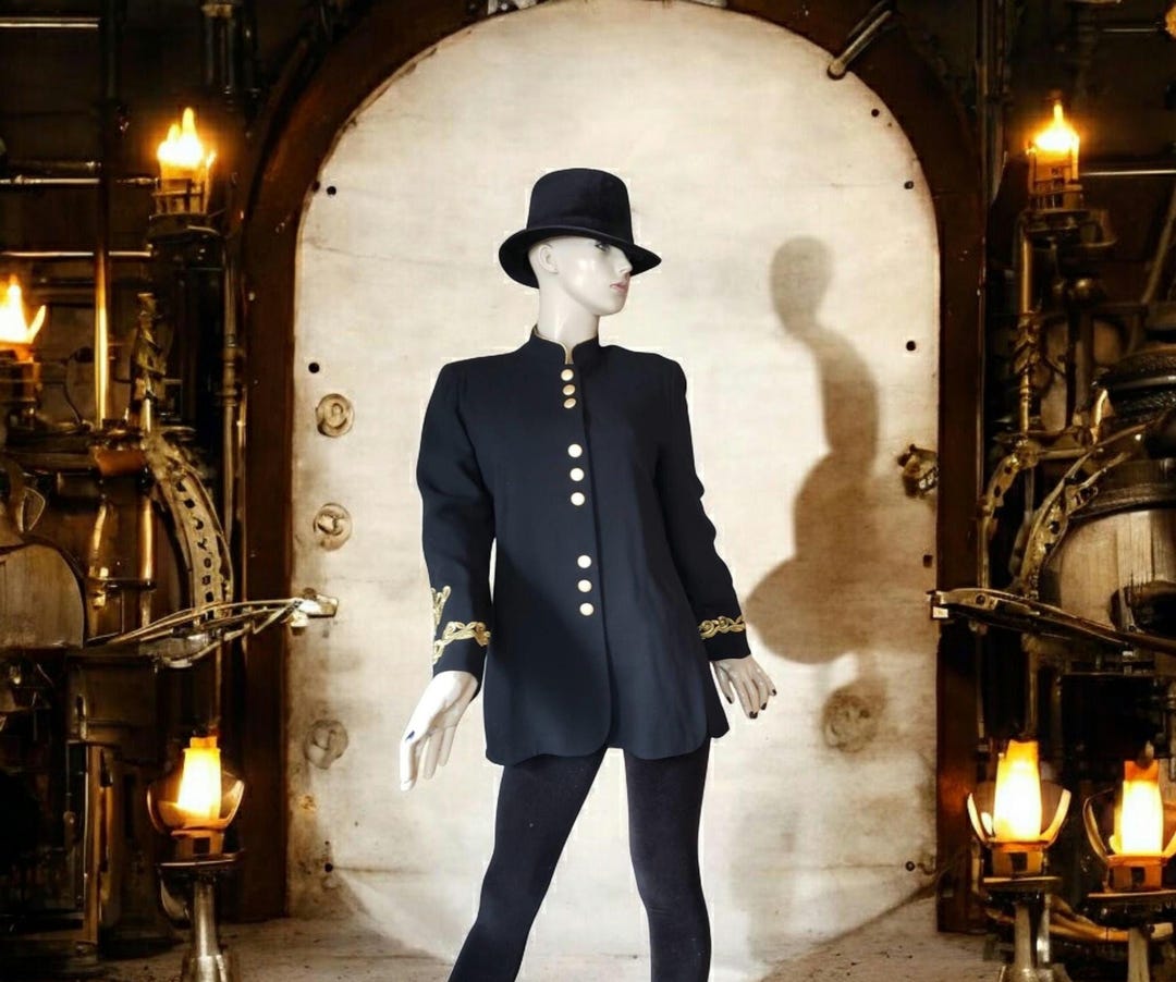 Military Style Captain Blazer - Etsy