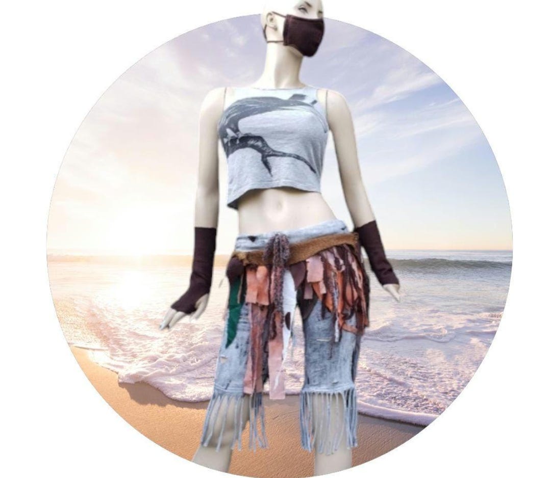 Goblincore Elven Outfit , Post Apocalyptic Witch Costume - Etsy