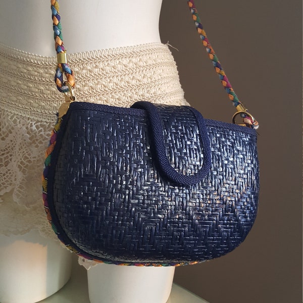 Navy Blue Handbags - Etsy