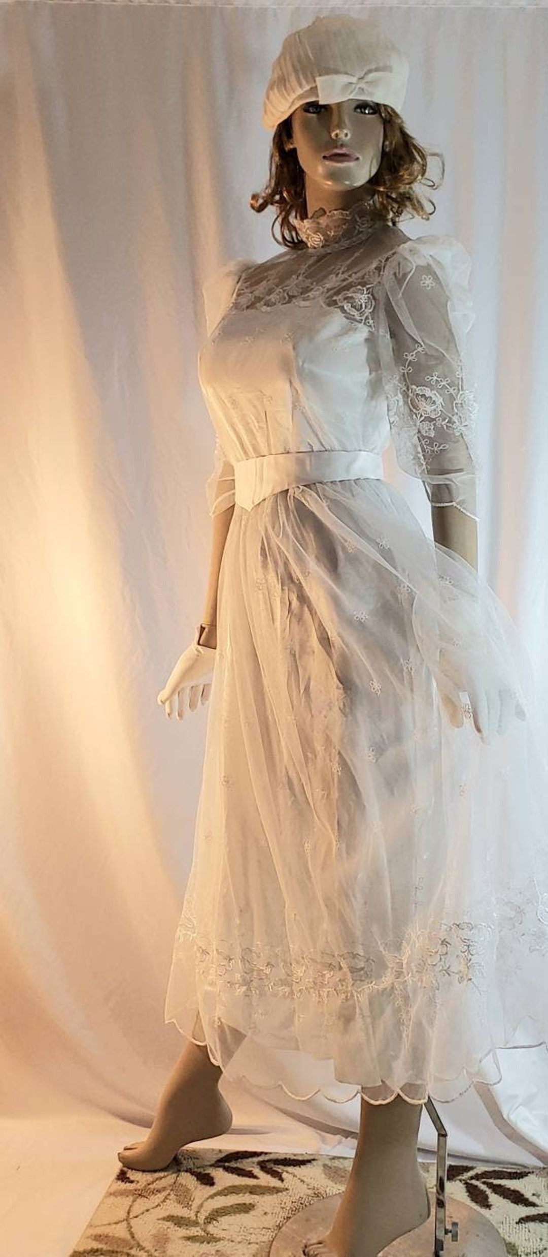 Vintage Edwardian Tea Party Dress - Etsy