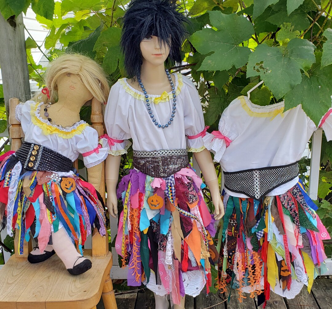 Whimsical Pixie Gypsy Witch Costumes for Girls - Etsy