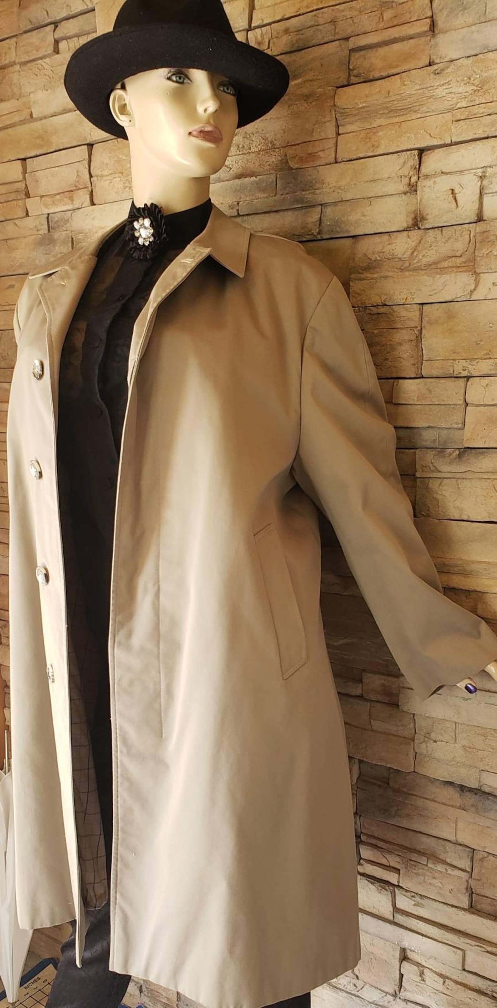 Columbo Cosplay Trench coat Raincoat Western Duster Hipster | Etsy